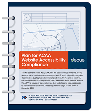ACAA | Flight Plan to Website Accessibility